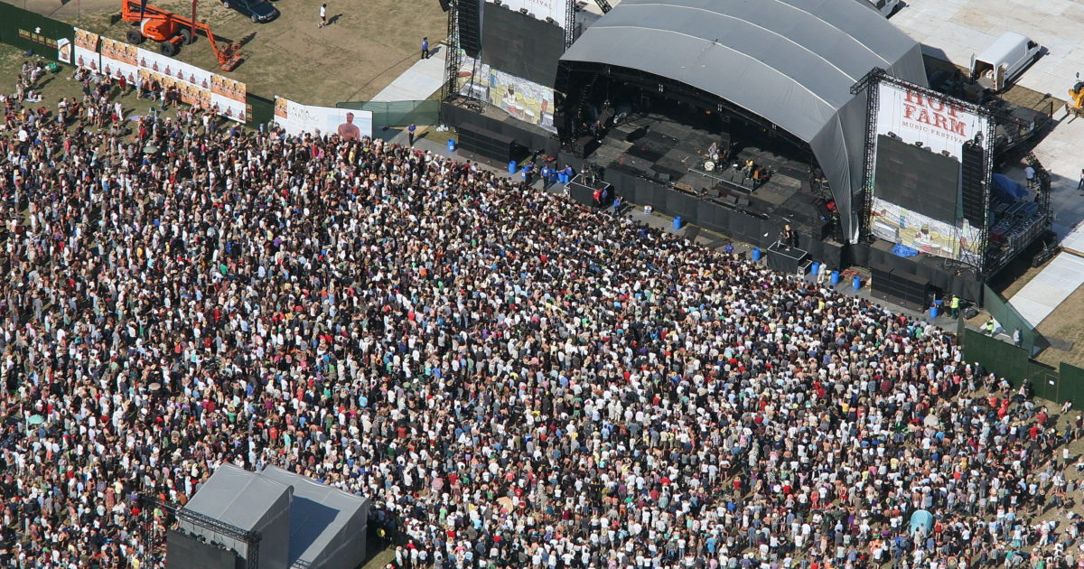 Event fields for hire - Kent - The Hop Farm